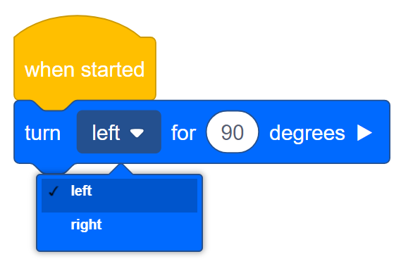 Vex V5 Medbot Lab 4 Programming Turning Right And Left Blocks Based